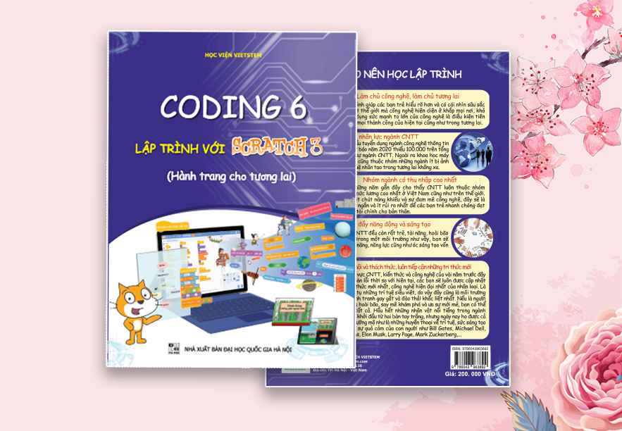 Sách coding 6 Lập trình với Scratch