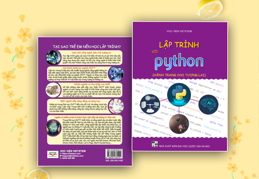 SÁCH LẬP TRÌNH VỚI PYTHON