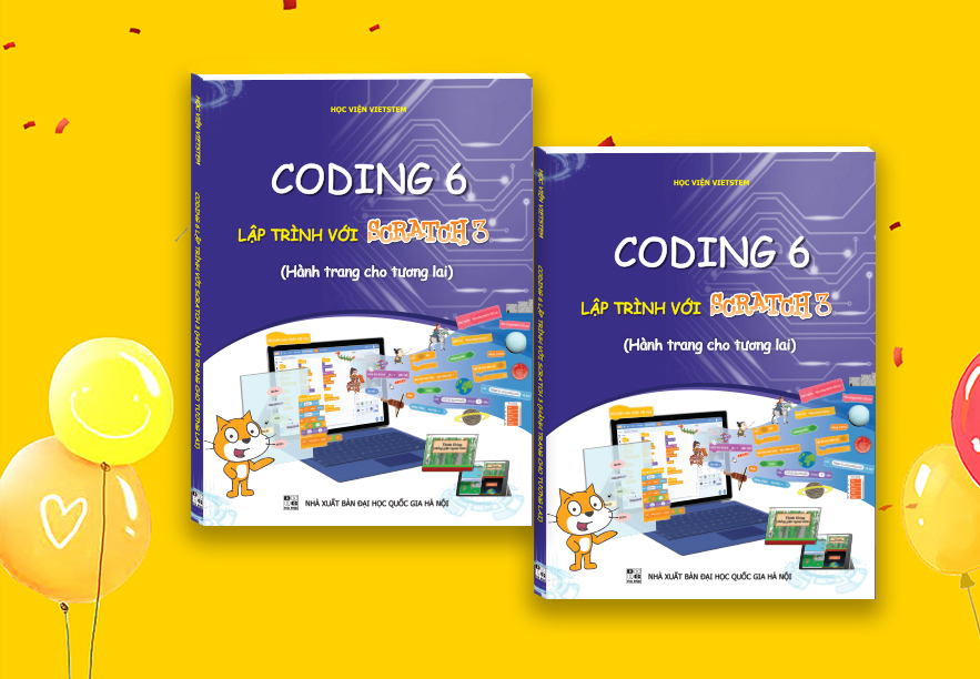 Sách coding 6 Lập trình với Scratch